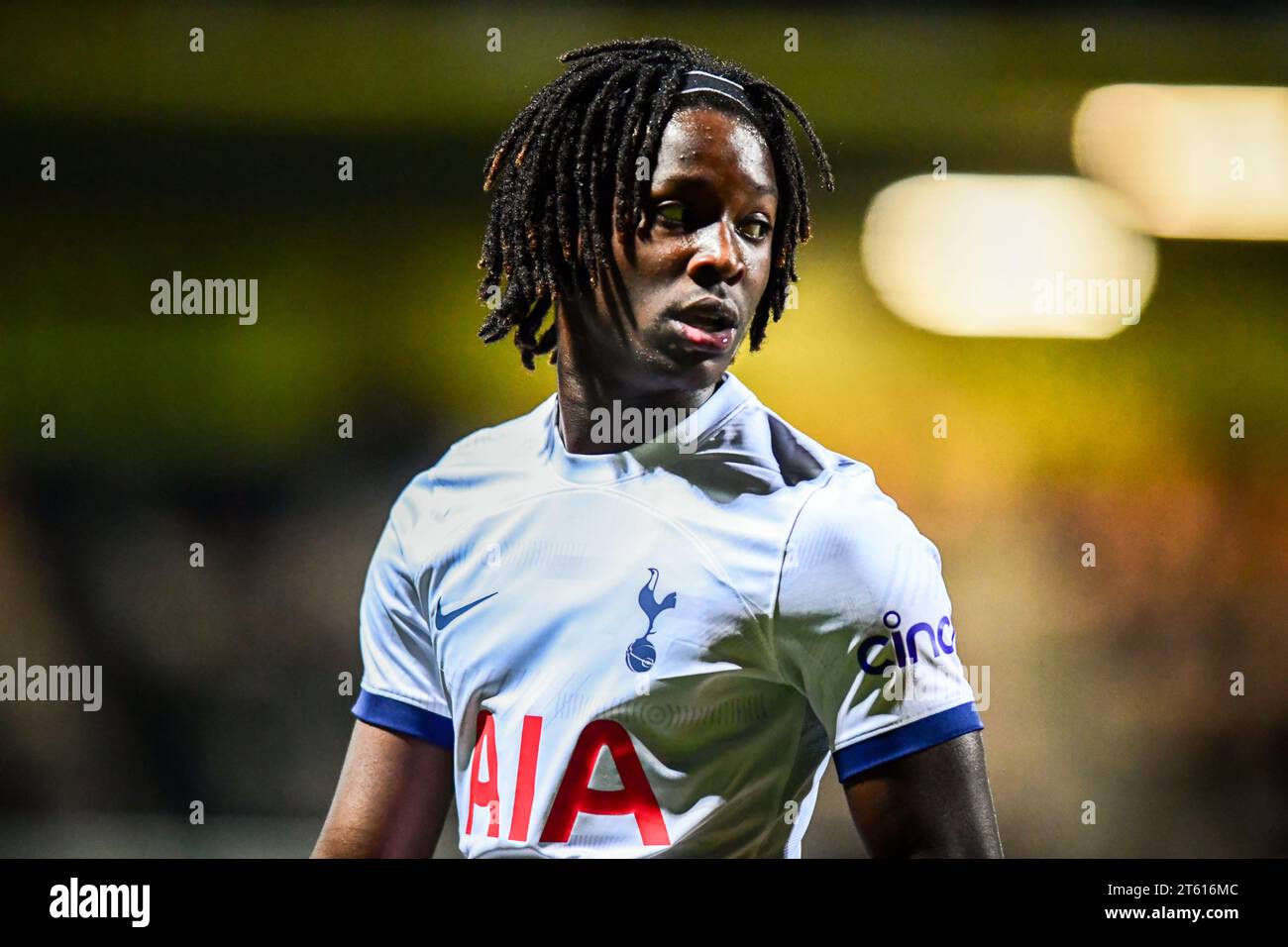 Damola Ajayi (74 Tottenham) during the EFL Trophy match between ...
