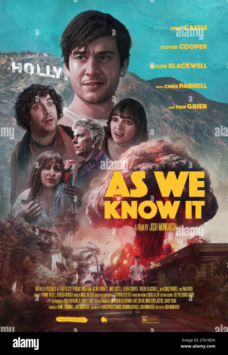 AS WE KNOW IT, US poster, from top: Mike Castle, Oliver Cooper, Taylor ...
