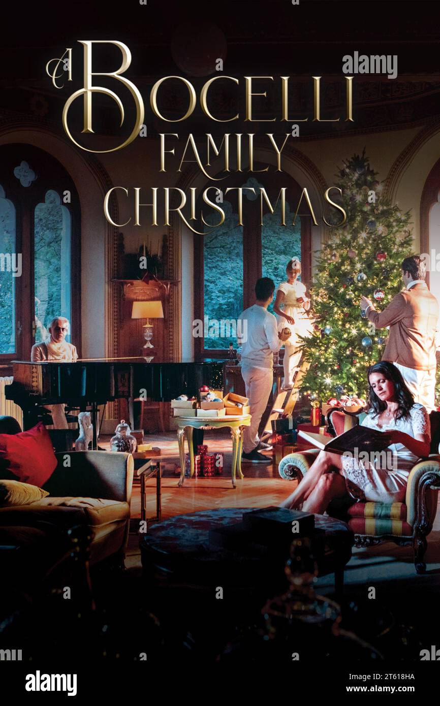 ANDREA BOCELLI: A BOCELLI FAMILY CHRISTMAS, from left: Veronica Berti ...