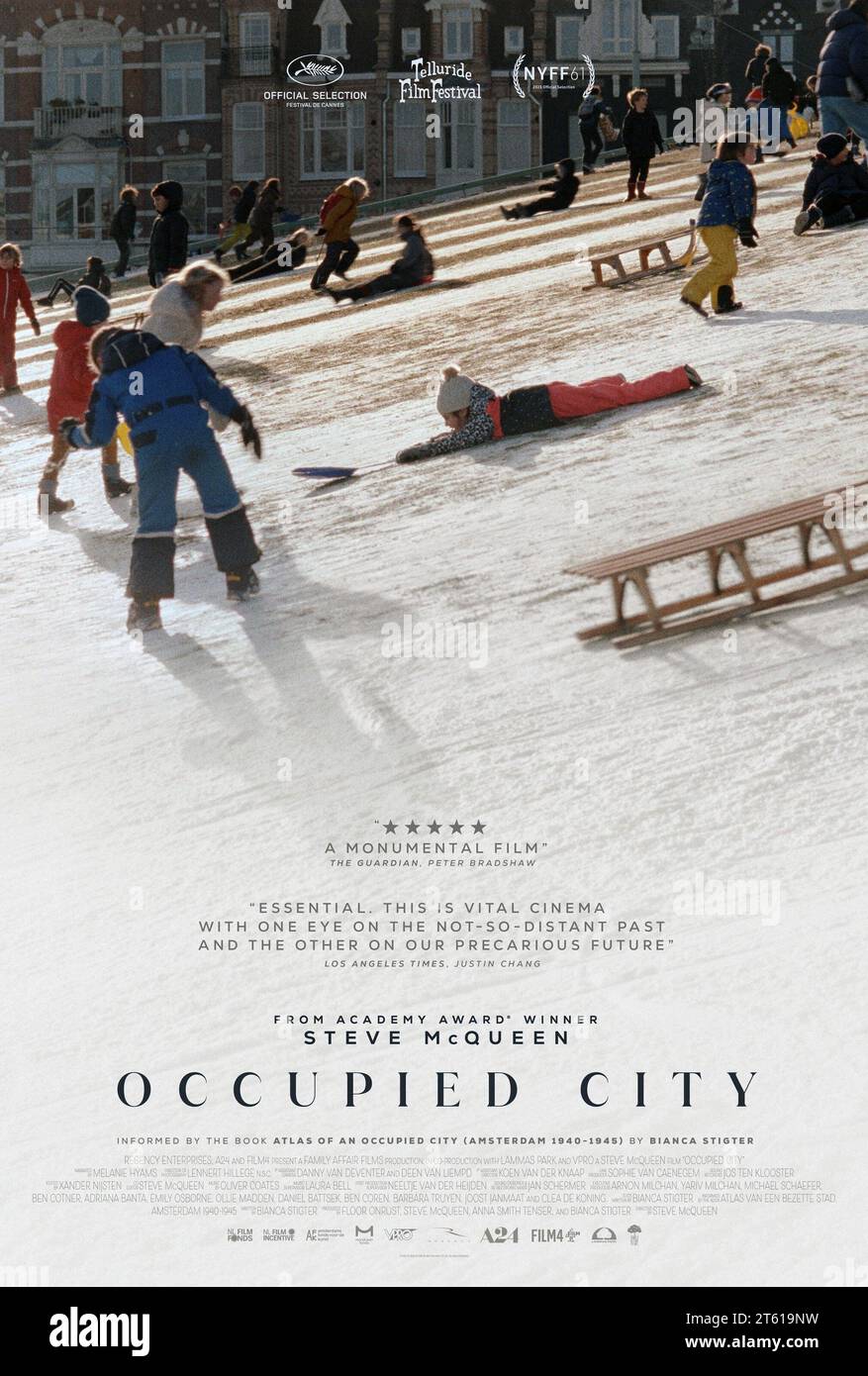 OCCUPIED CITY, poster, 2023. © A24 / Courtesy Everett Collection Stock ...