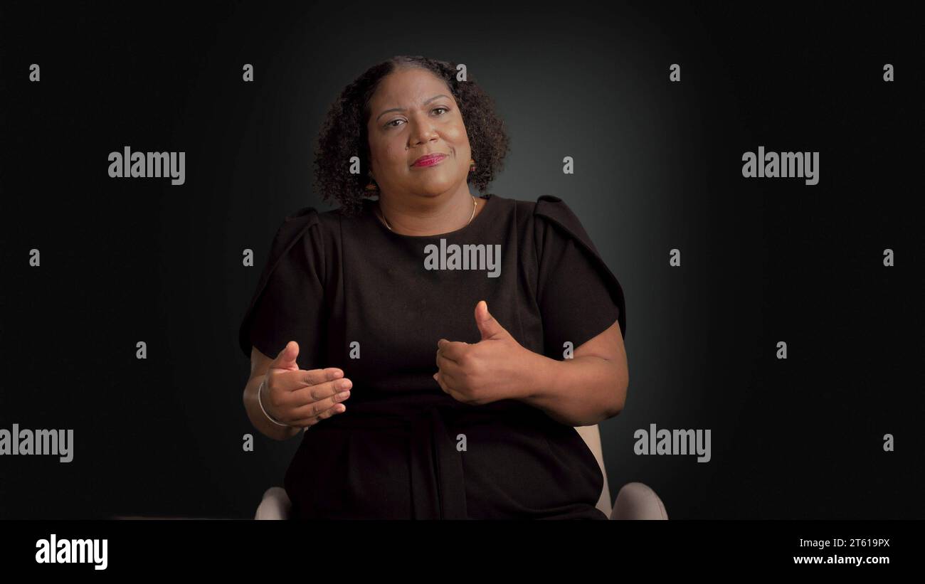 STAMPED FROM THE BEGINNING, Honoree Fanonne Jeffers, 2023. © Netflix ...