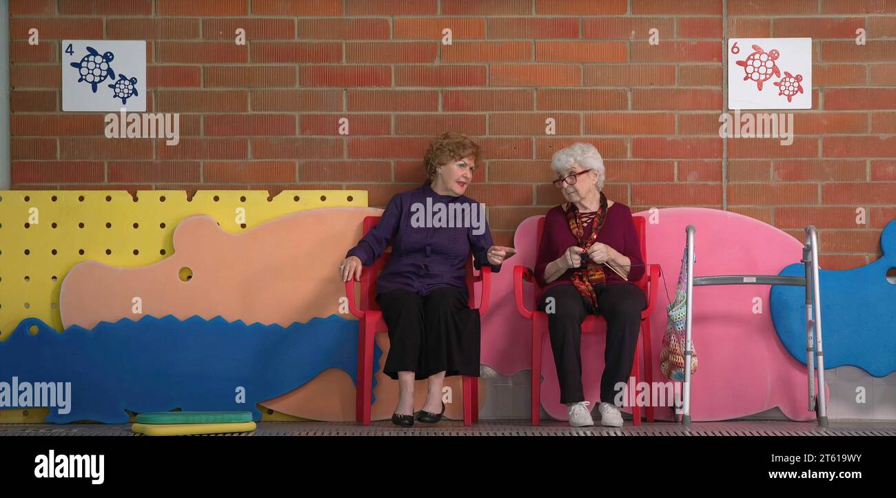 TOUCH THE WATER, from left: Jan Sandwich, Roz Monahan, 2023. © Holt ...