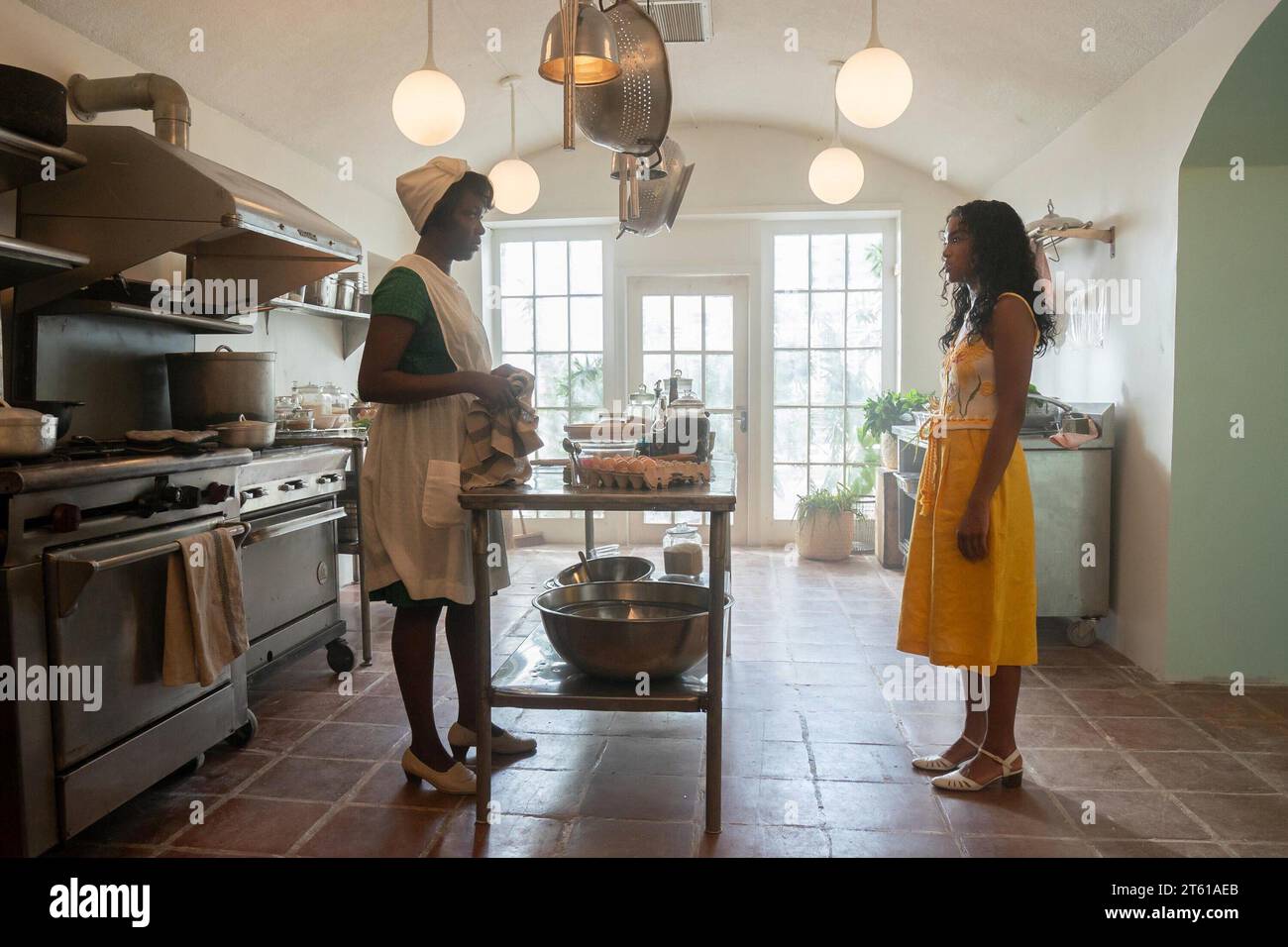 BLACK CAKE, from left: Faith Alabi, Mia Isaac, 'Covey', (Season 1, ep ...