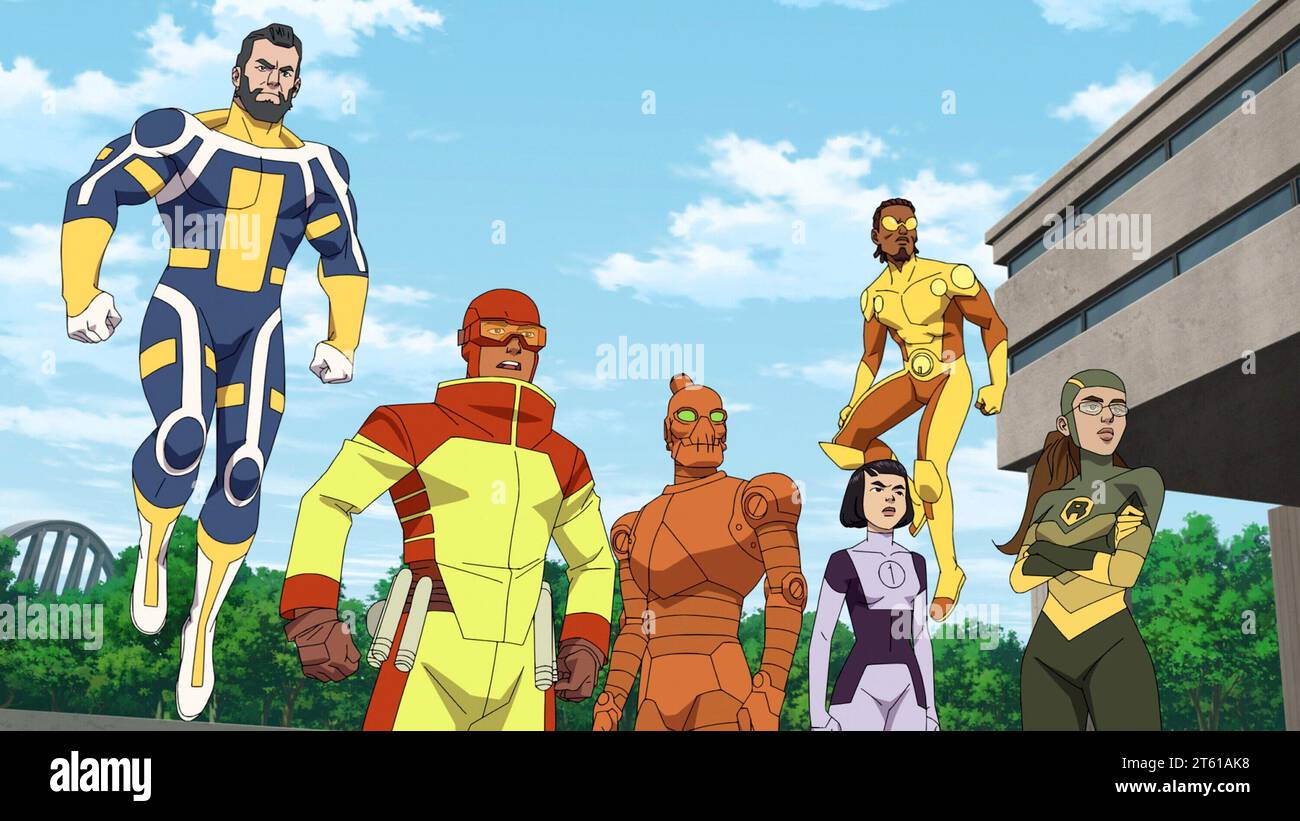 INVINCIBLE, from left: The Immortal (voice: Ross Marquand), Rex Splode ...