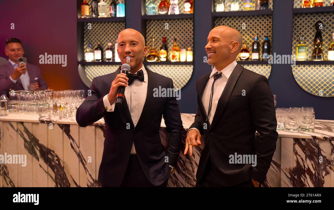 SELLING SUNSET, from left: Jason Oppenheim, Brett Oppenheim, (Season 7 ...