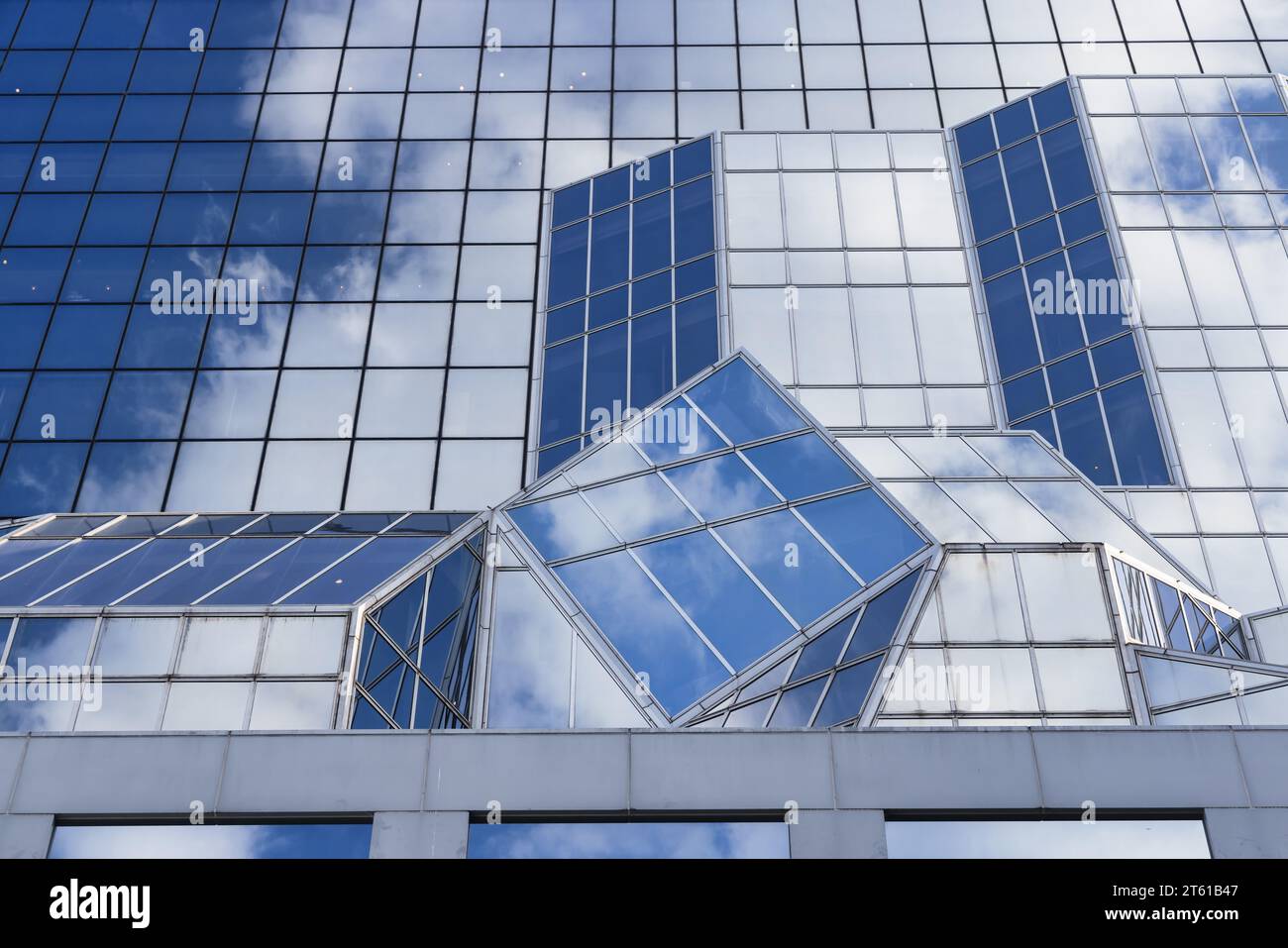 Kyoto, Japan - April 17, 2023: detail of the modern Kyoto station ...