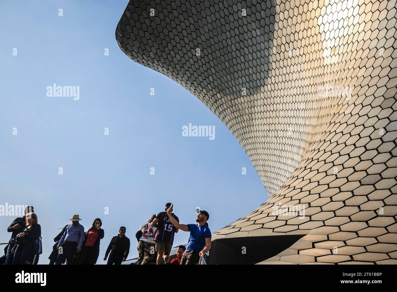 Museo Soumaya En La Ciudad De Mexico Hi Res Stock Photography And