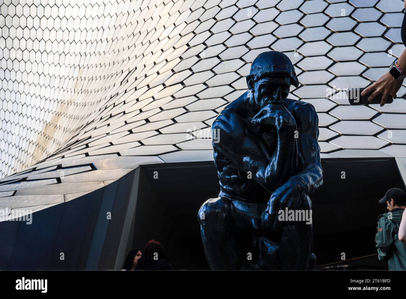 Rodin sculpture at Museo Soumaya in Plaza Carso in Mexico City ...