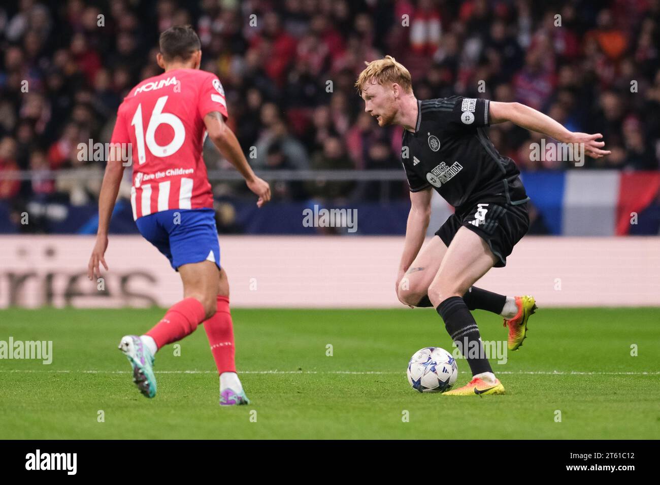 Liam Scales of Celtic during the UEFA Champions League match between ...