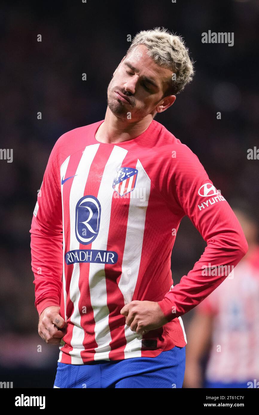 Antoine Griezmann of Atletico Madrid during the UEFA Champions League ...