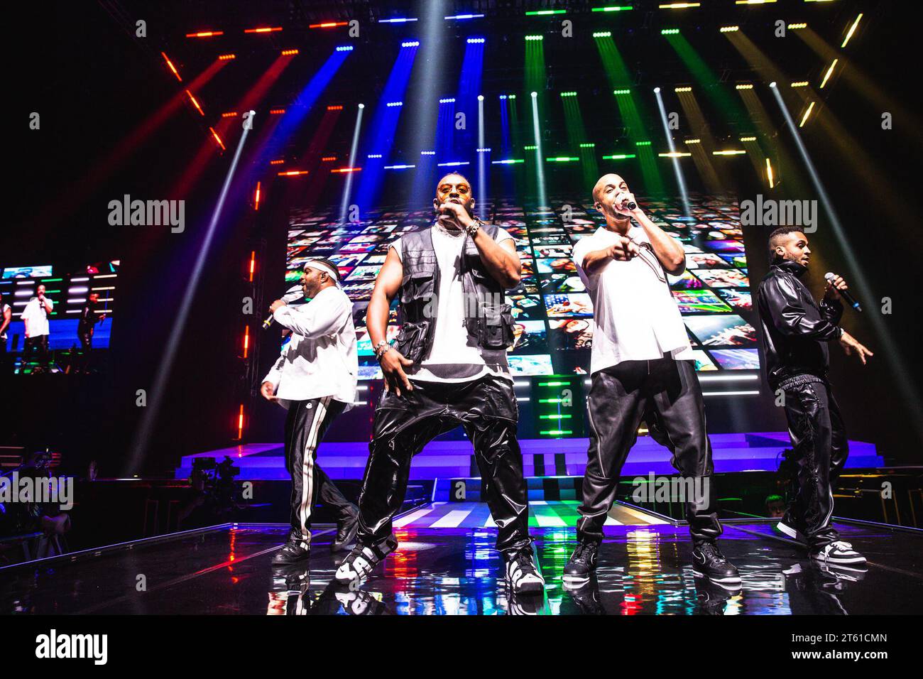 November 7, 2023: Aston Merrygold, OritsÃ© Williams, Marvin Humes, and ...