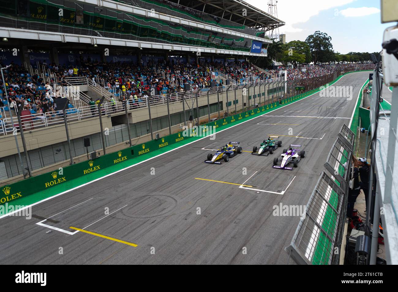 BRAZILIAN FORMULA 4 at INTERLAGOS TRACK and FANS as part of the 2023 F1 ...