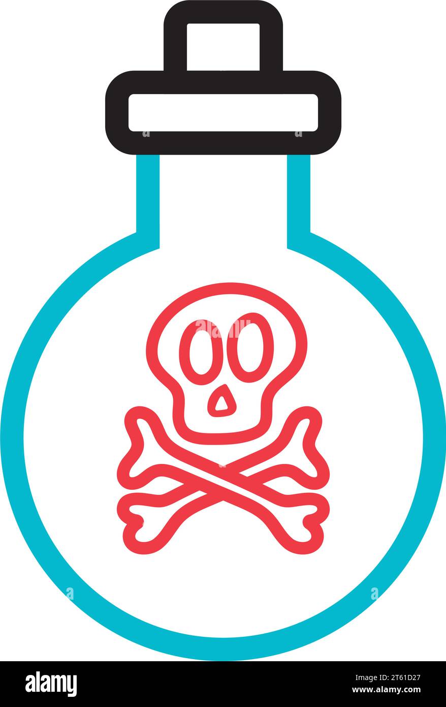 Illustration medical poison bottle hi-res stock photography and images ...