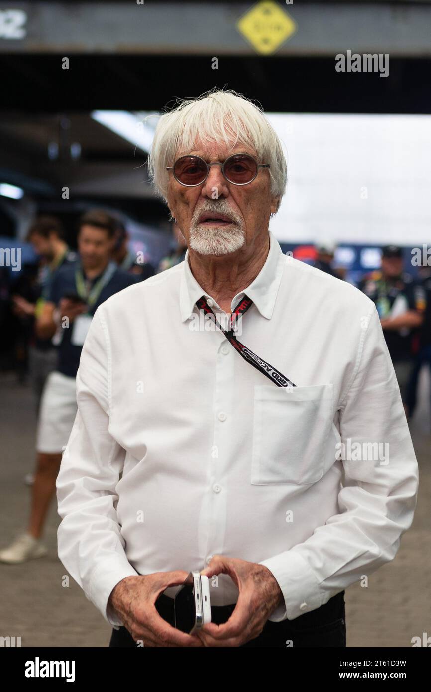 The former CEO of Formula One Group, BERNIE ECCLESTONE arrives at the ...