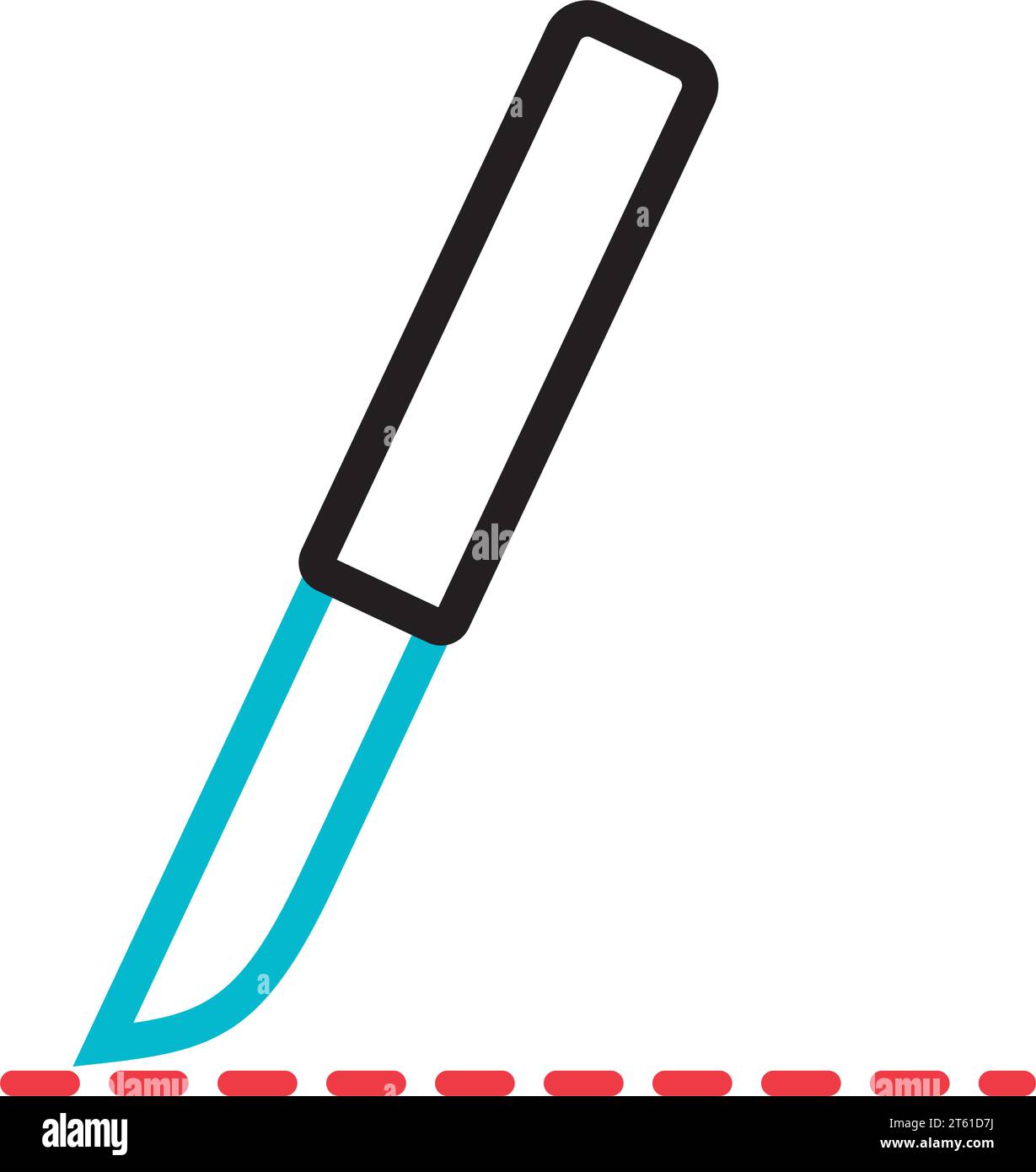 Outline of a medical knife icon Vector Stock Vector Image & Art - Alamy