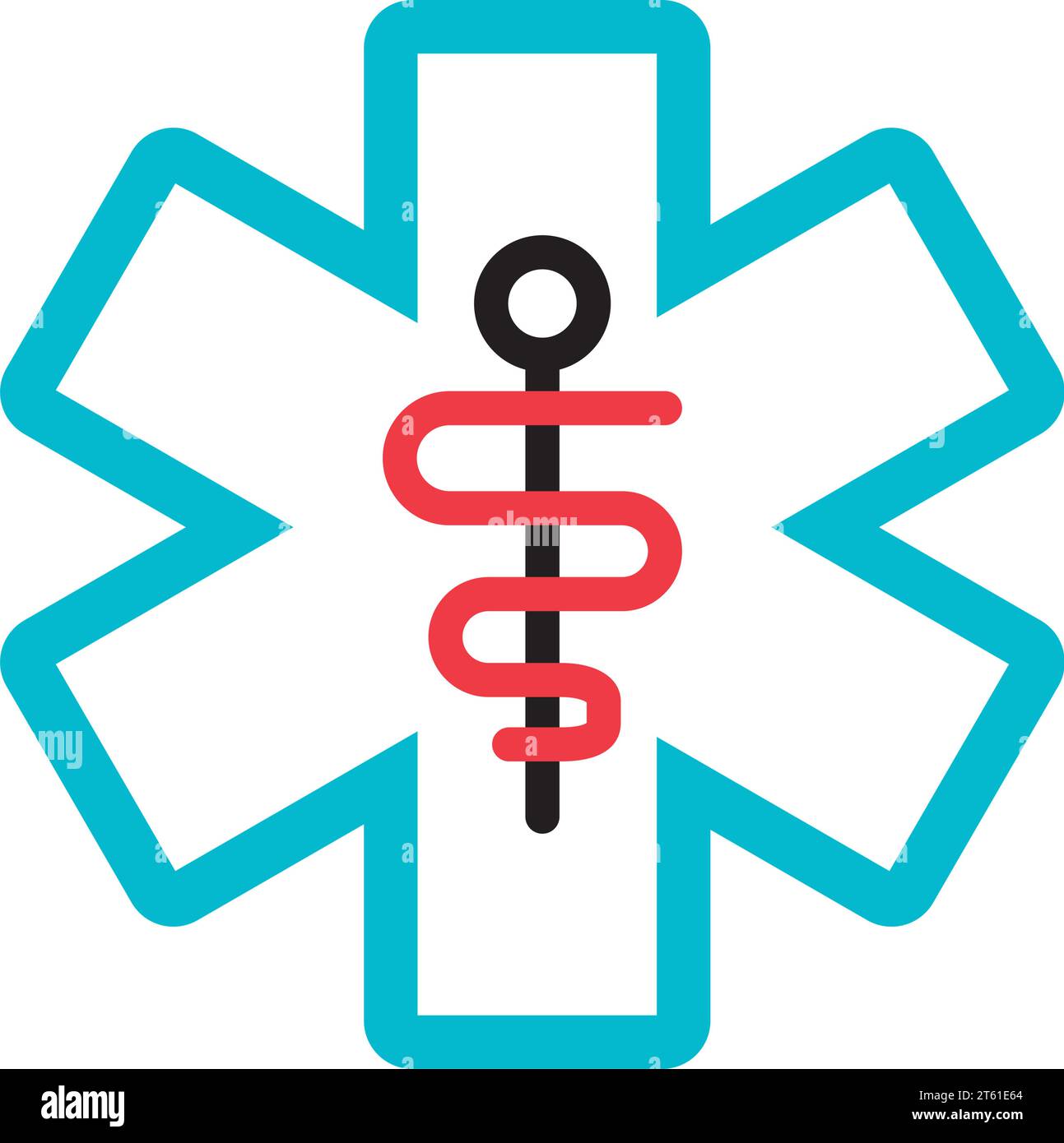 Outline of a cross with a medicine icon Vector Stock Vector Image & Art ...