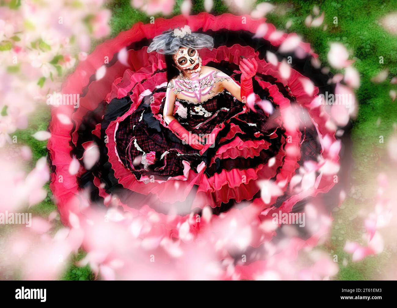 Tokyo, Japan. 1st Nov, 2023. La Catrina, one of its most iconic ...