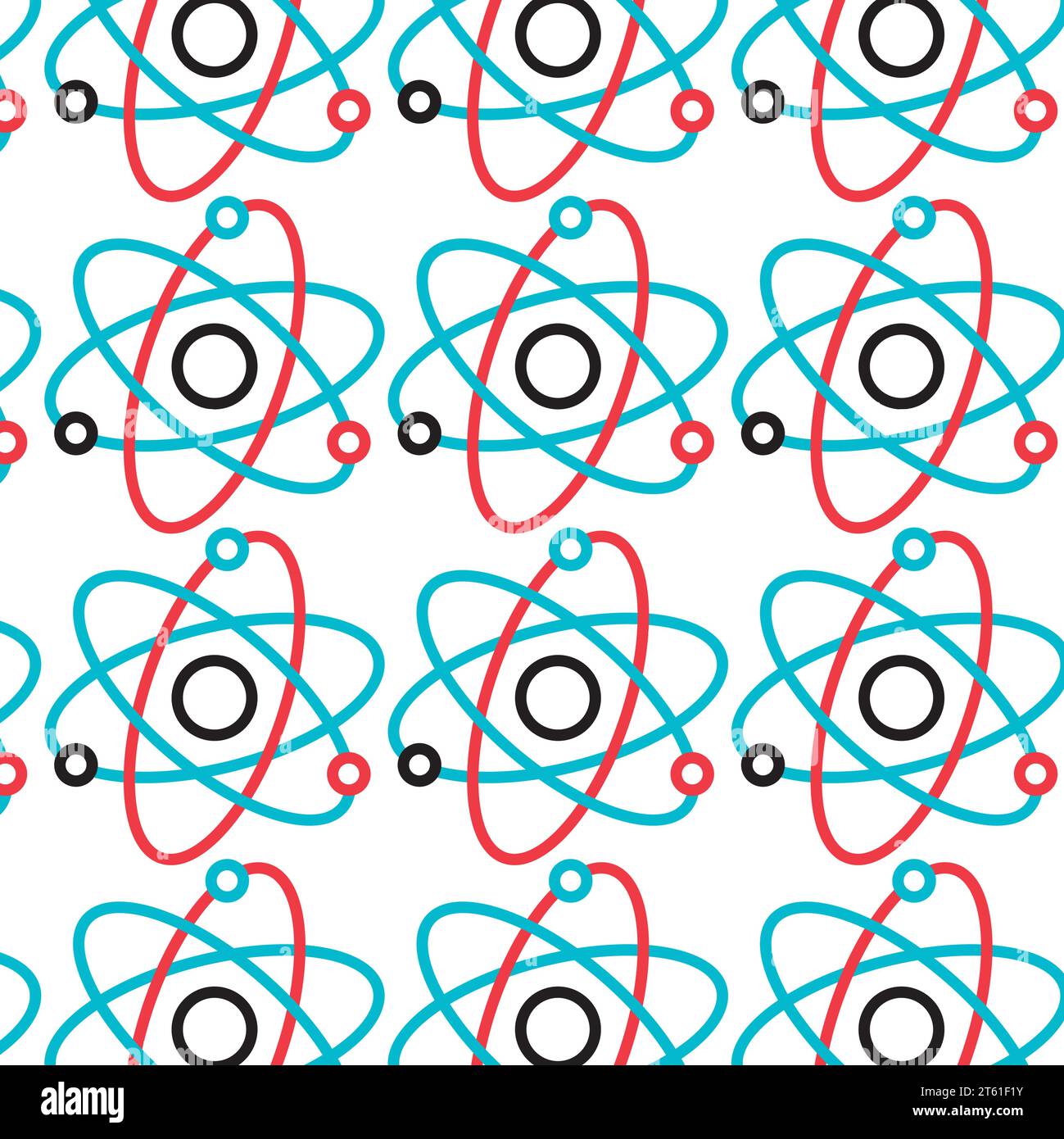 Atom icons seamless pattern background Vector Stock Vector Image & Art ...