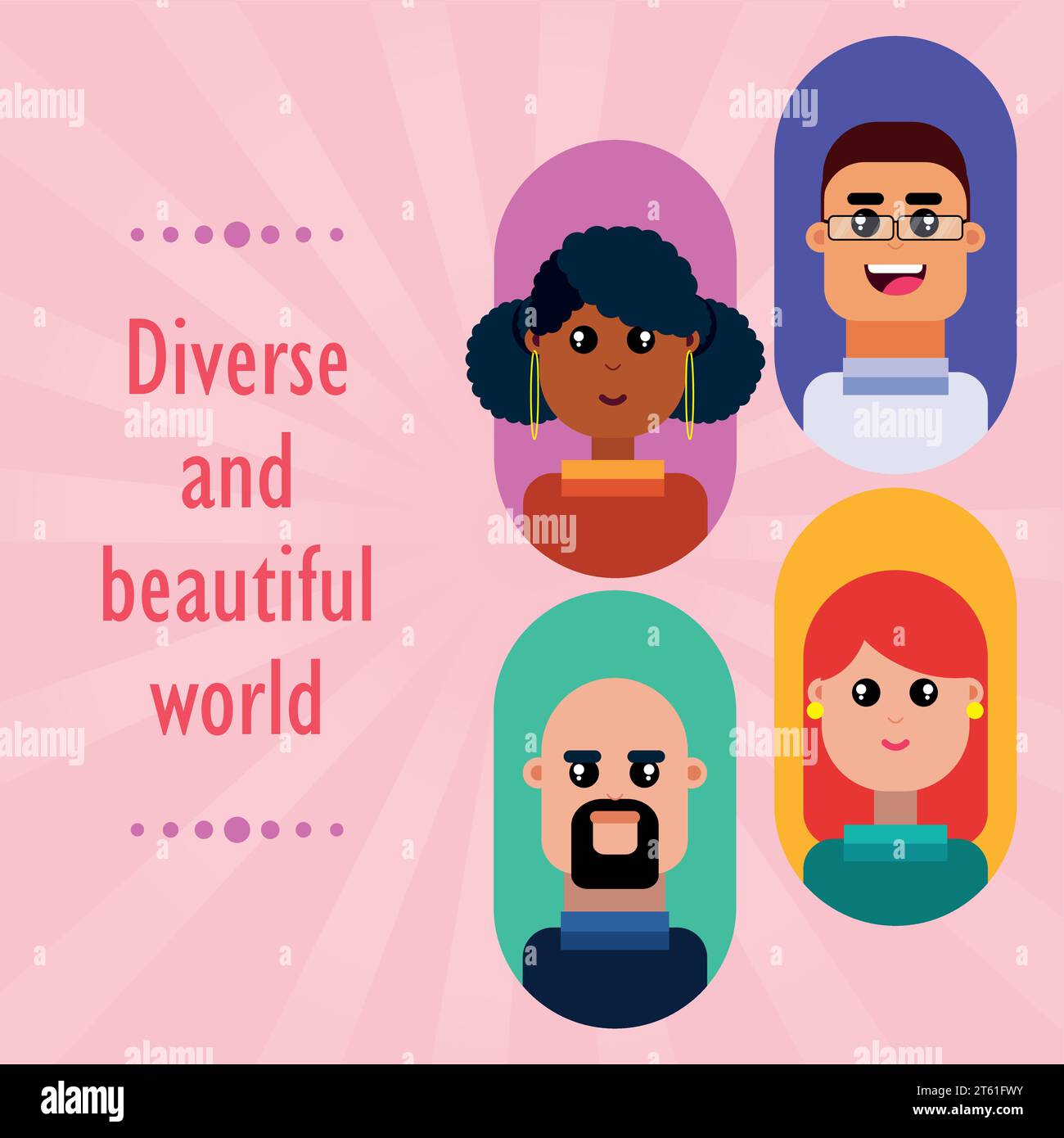 Diversity inclusion office Stock Vector Images - Alamy