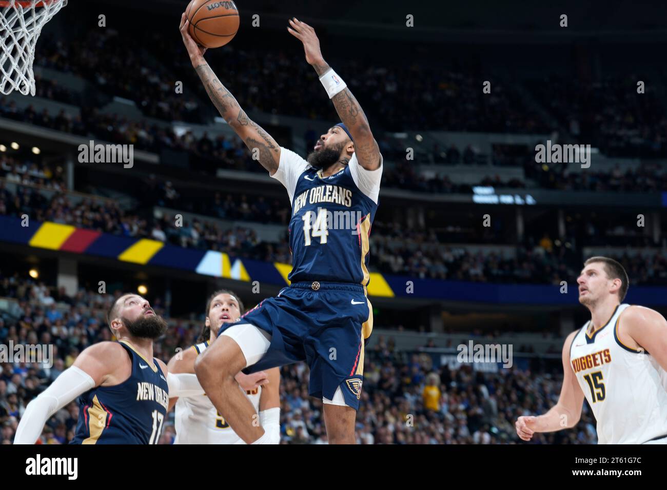 New Orleans Pelicans forward Brandon Ingram (14) in the second half of ...
