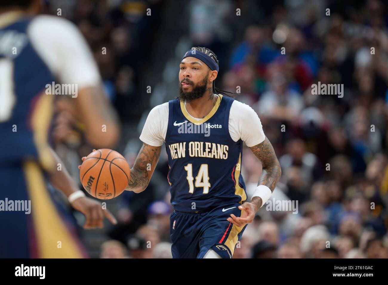 New Orleans Pelicans forward Brandon Ingram (14) in the second half of ...