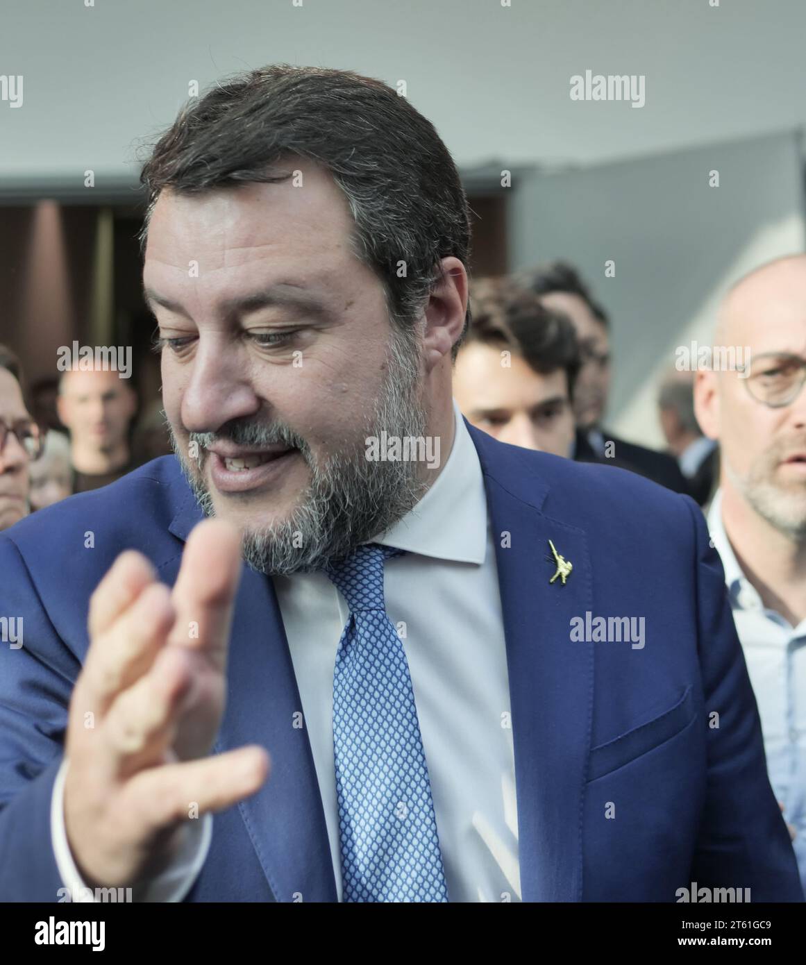 Rho, Milan, Italy. 07th Nov, 2023. Minister of Transport and ...