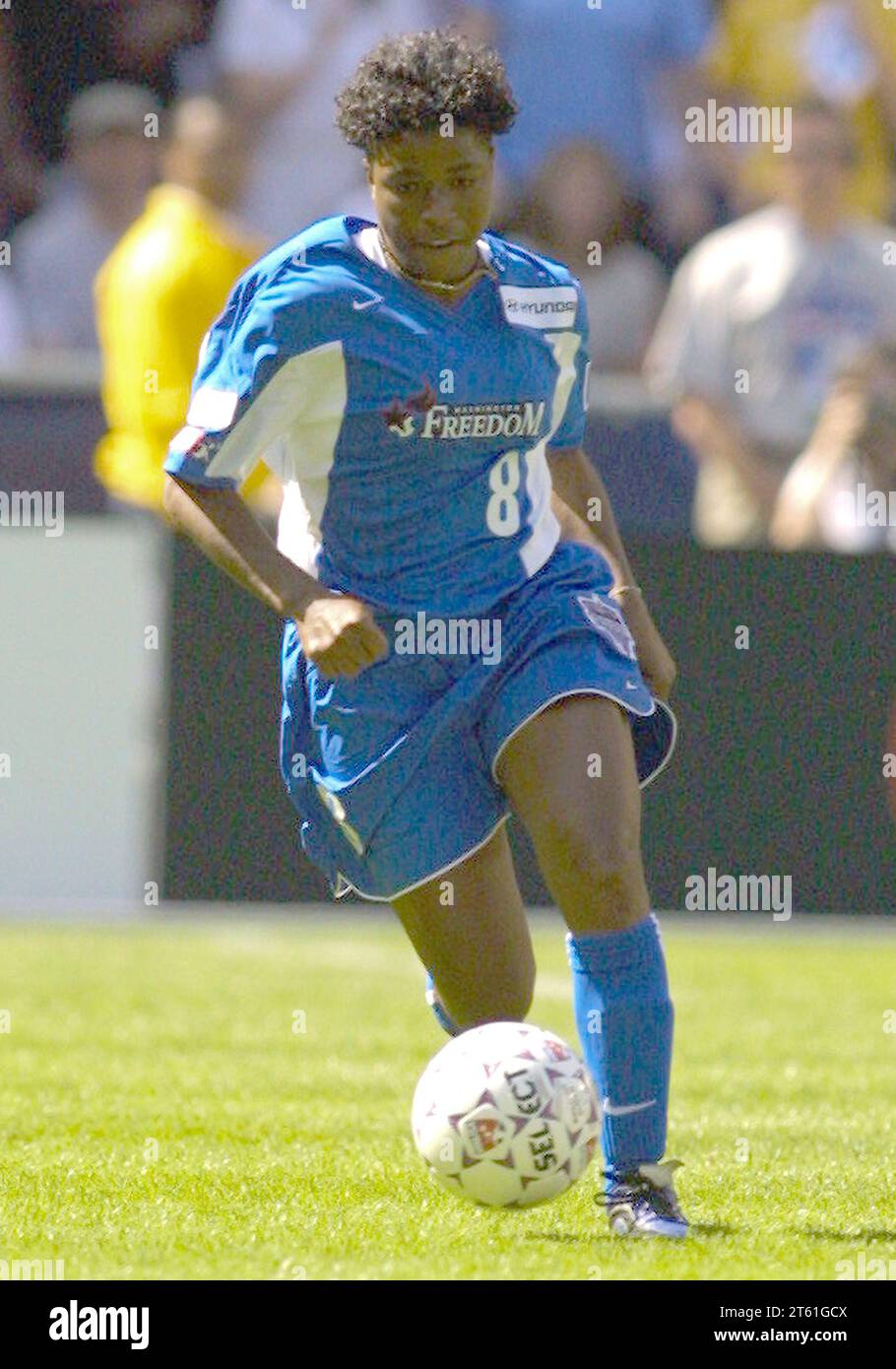 Inaugural WUSA game between the Washington Freedom and the Bay Area ...
