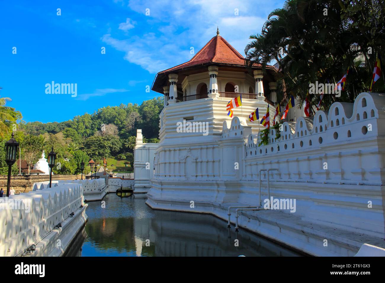 The Kandy Dalada Palace, also known as the Temple of the Tooth, is a ...