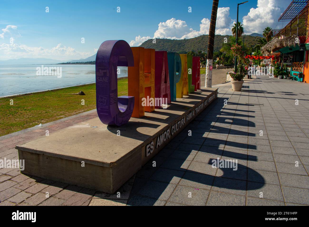 Lago de Chapala promenade Stock Photo - Alamy