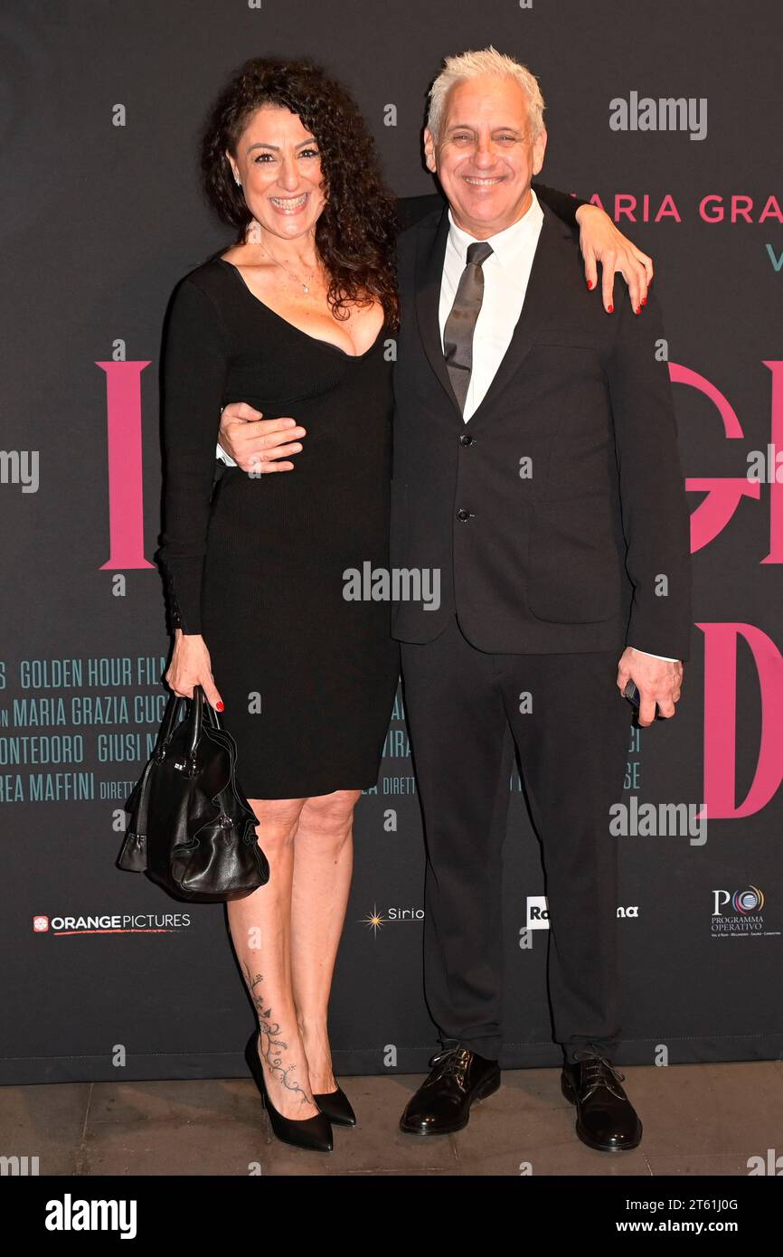 Rome, Italy. 07th Nov, 2023. Teresa Razzanti (l) and Vincet Riotta (r ...