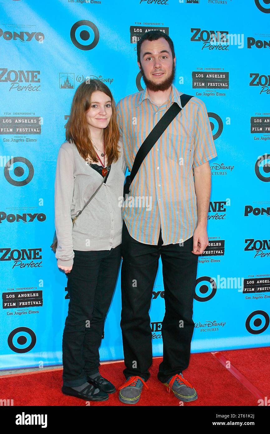 Max Winston and Winona Reagan at the 2009 Los Angeles Film Festival ...