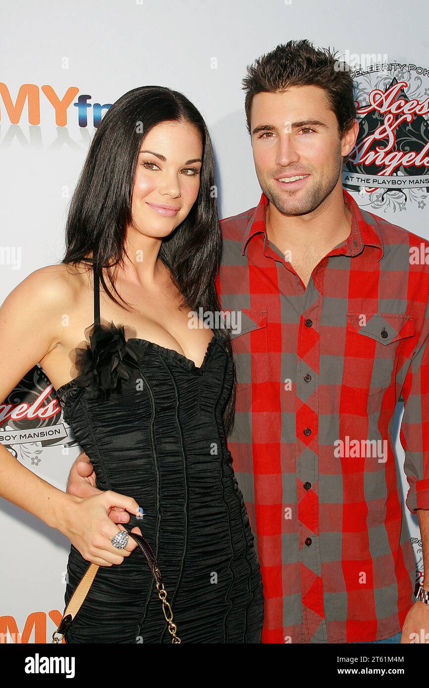 Brody Jenner and Playmate Jayde Nicole at the Aces and Angels Celebrity ...