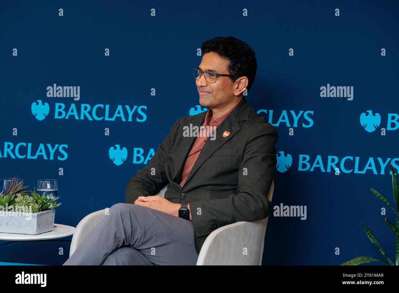 Dr Uma Valeti CEO and Founder of UPSIDE food Stock Photo - Alamy