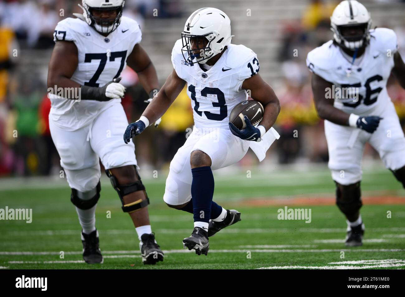 Penn State running back Kaytron Allen (13) in action during the first ...