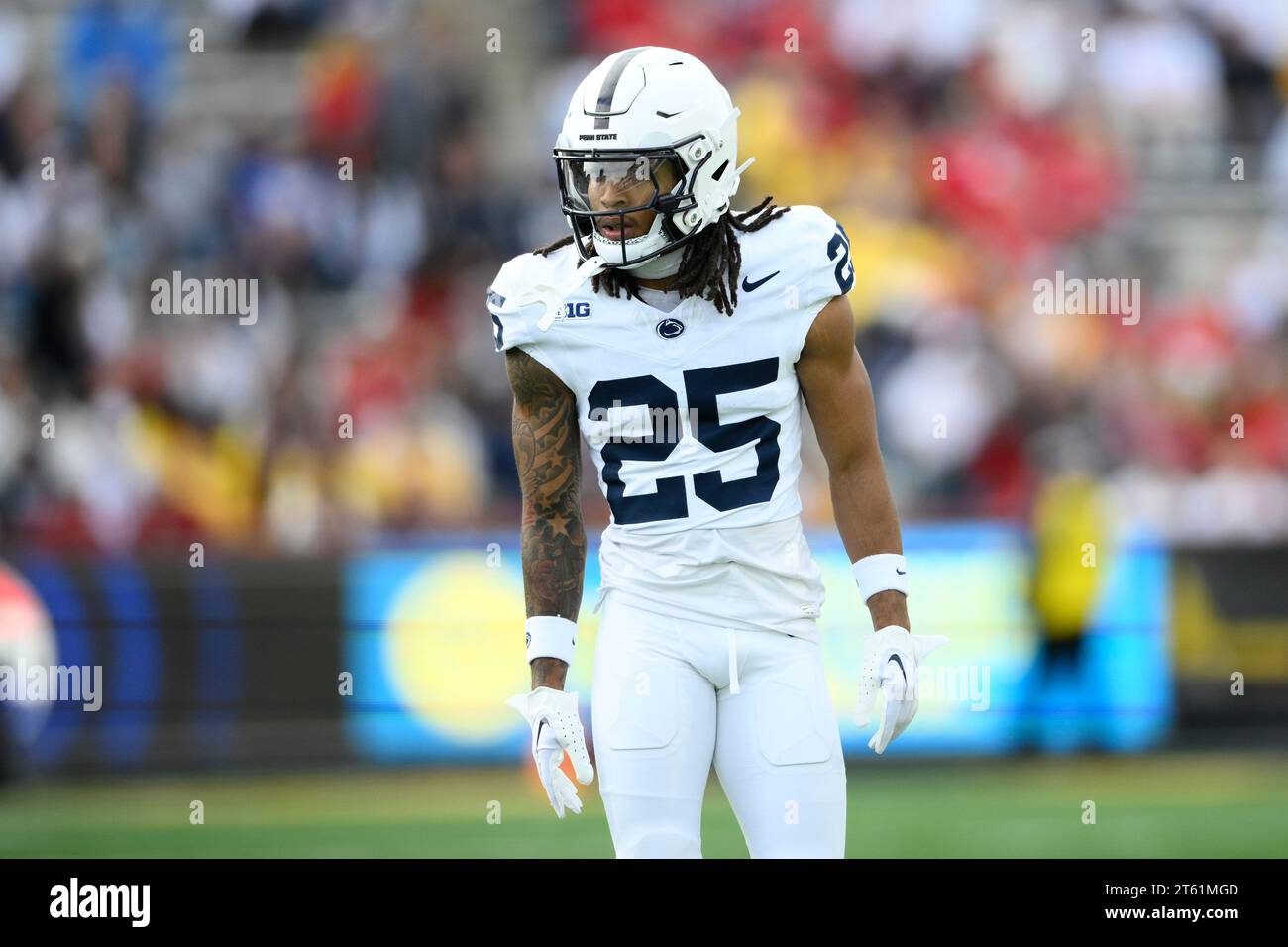 Penn State cornerback Daequan Hardy (25) in action during the first ...