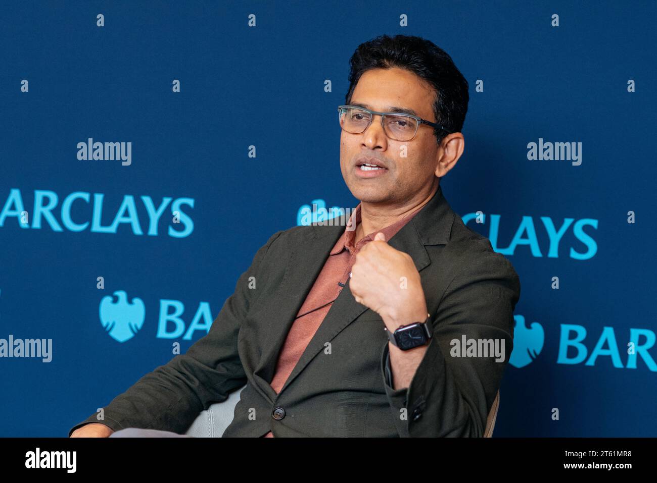 Dr Uma Valeti CEO and Founder of UPSIDE food Stock Photo - Alamy