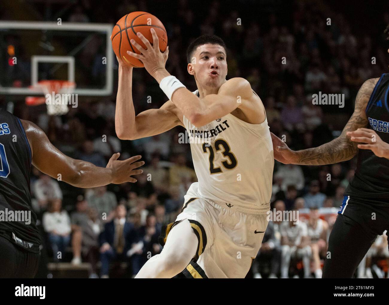 Nashville, Tennessee, USA. 7th Nov, 2023. Vanderbilt Commodores guard ...