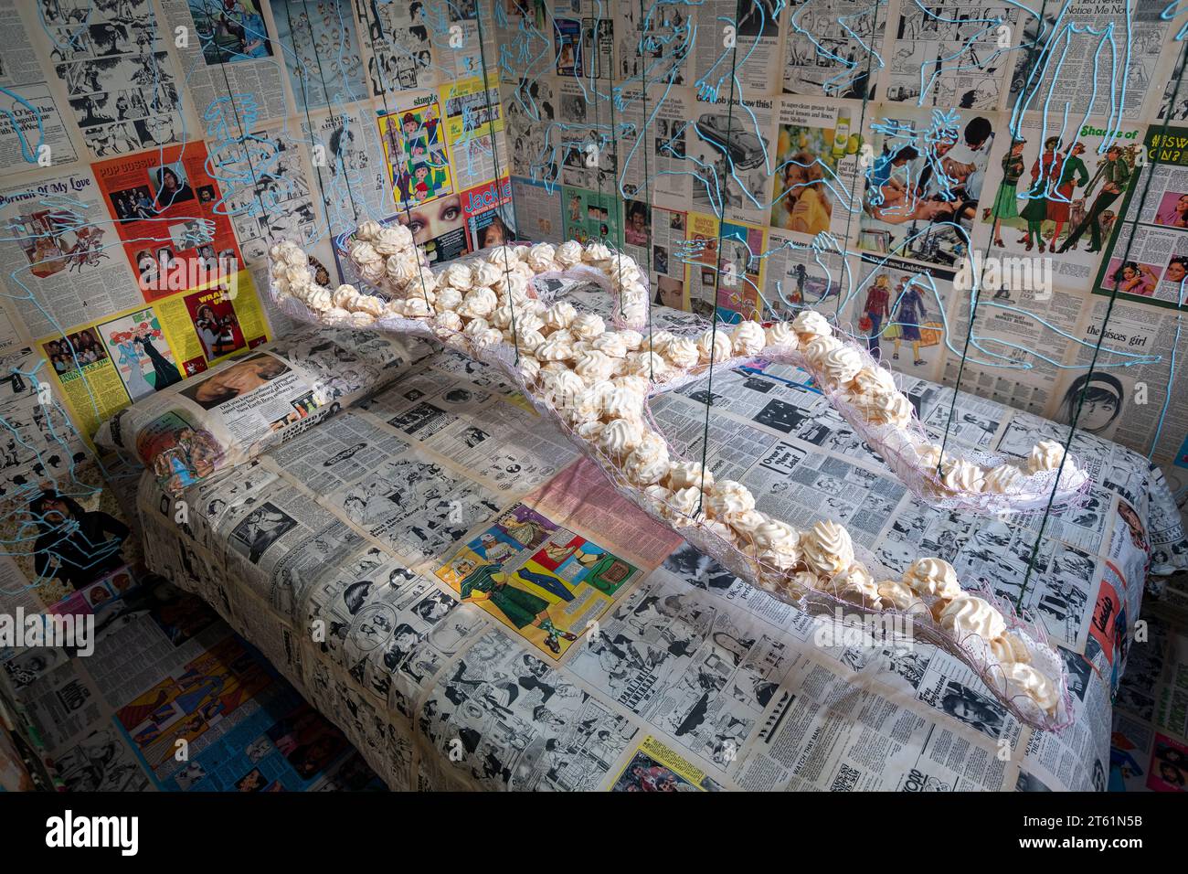 London, UK, 7th November 2023, An edible family in a Mobile Home by ...