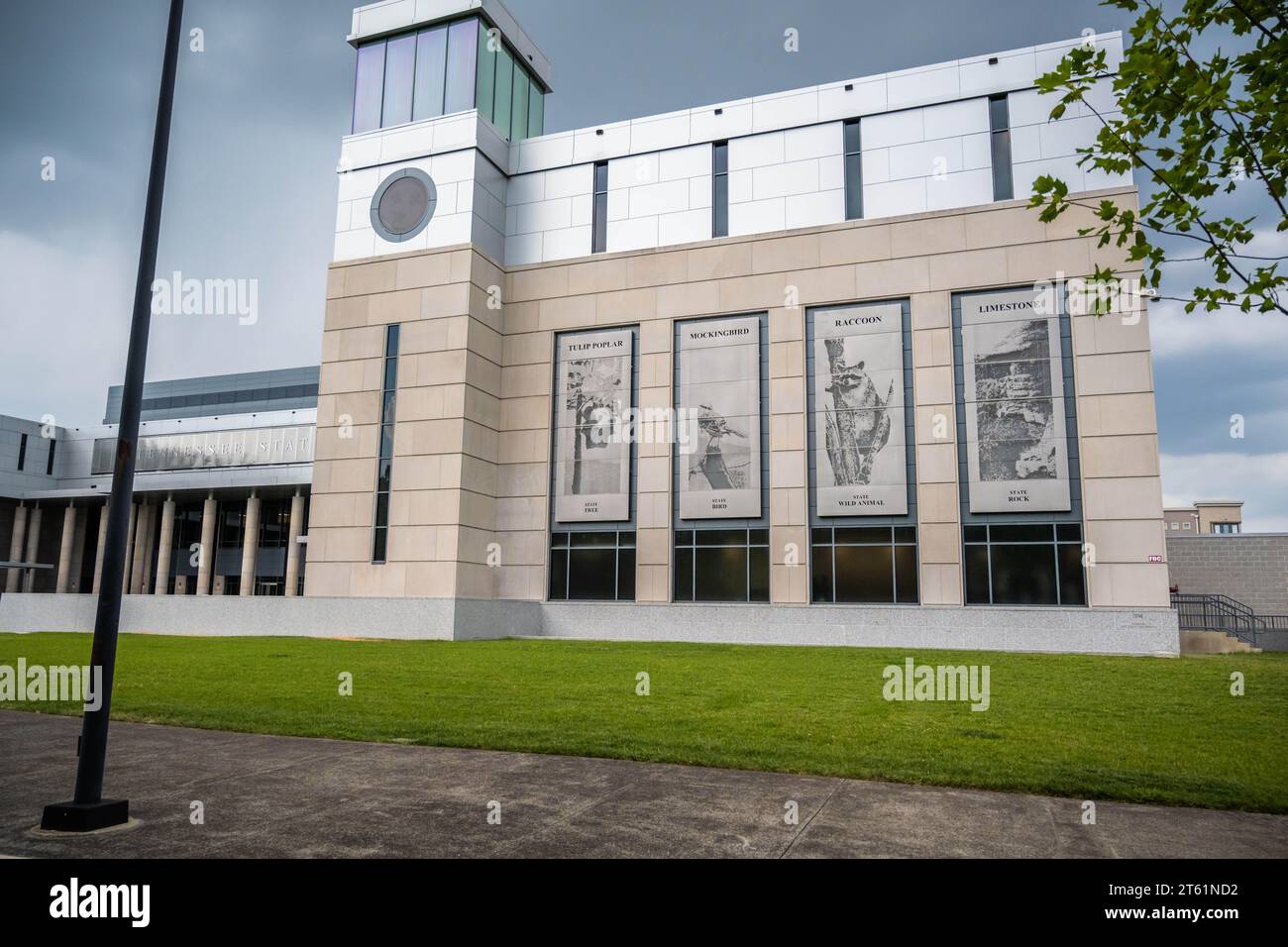 Nashville, TN, USA - July 6, 2022: The Tennessee State Library and ...