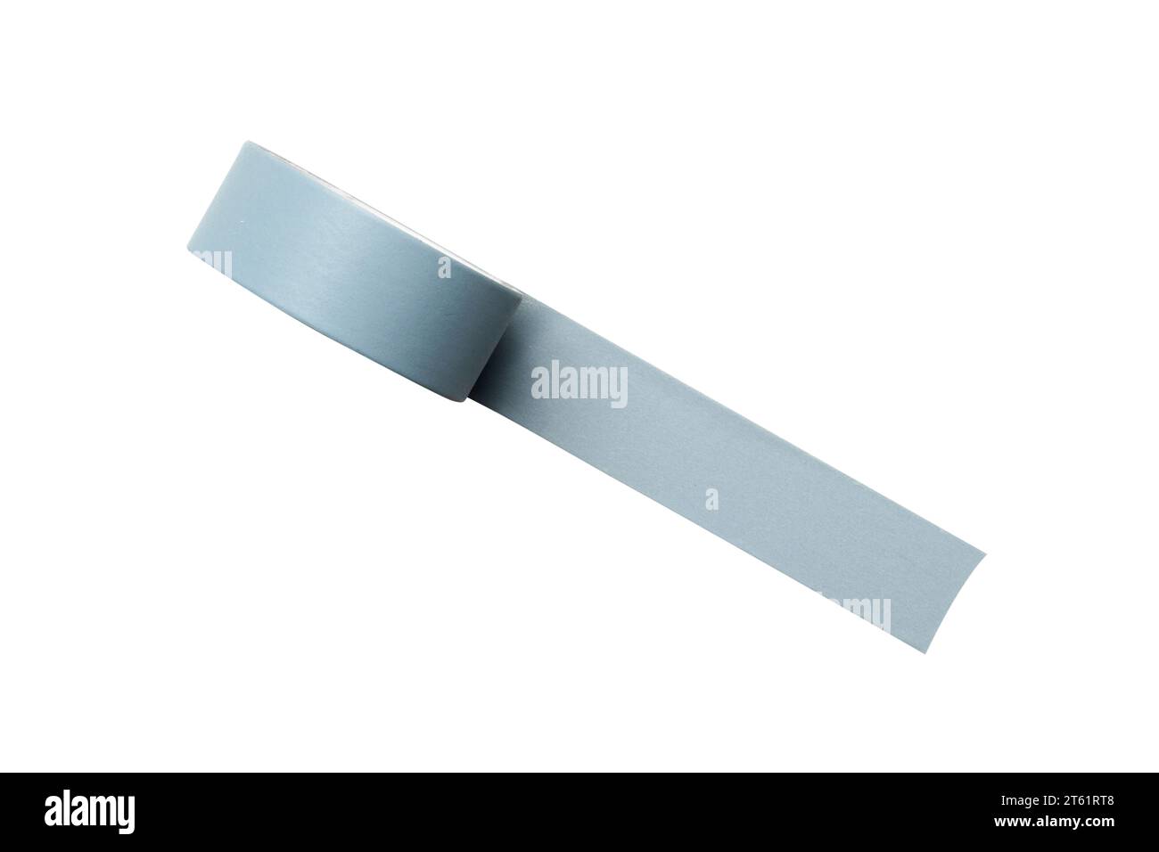 Colored sticker paper tape with a white background Stock Photo - Alamy