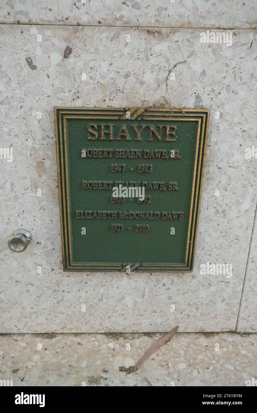 Los Angeles, California, USA 6th November 2023 Actor Robert Shayne ...