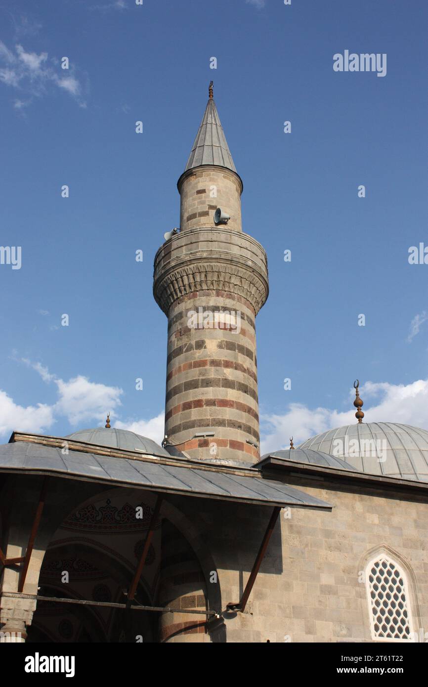 Lala Mustafa Pasha Mosque in the centre of Erzurum, Turkey Stock Photo ...