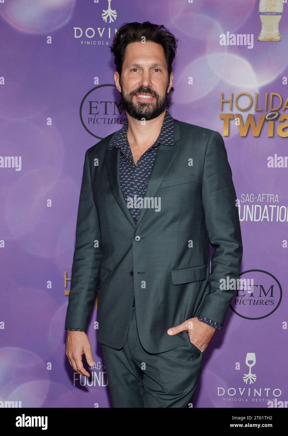 HOLLYWOOD, CA - NOVEMBER 7: Brian Thomas Smith at the world premiere of ...