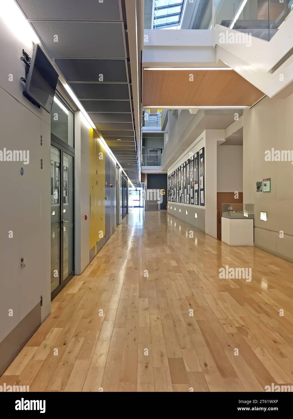 loughborough university design school classroom corridor, loughborough ...