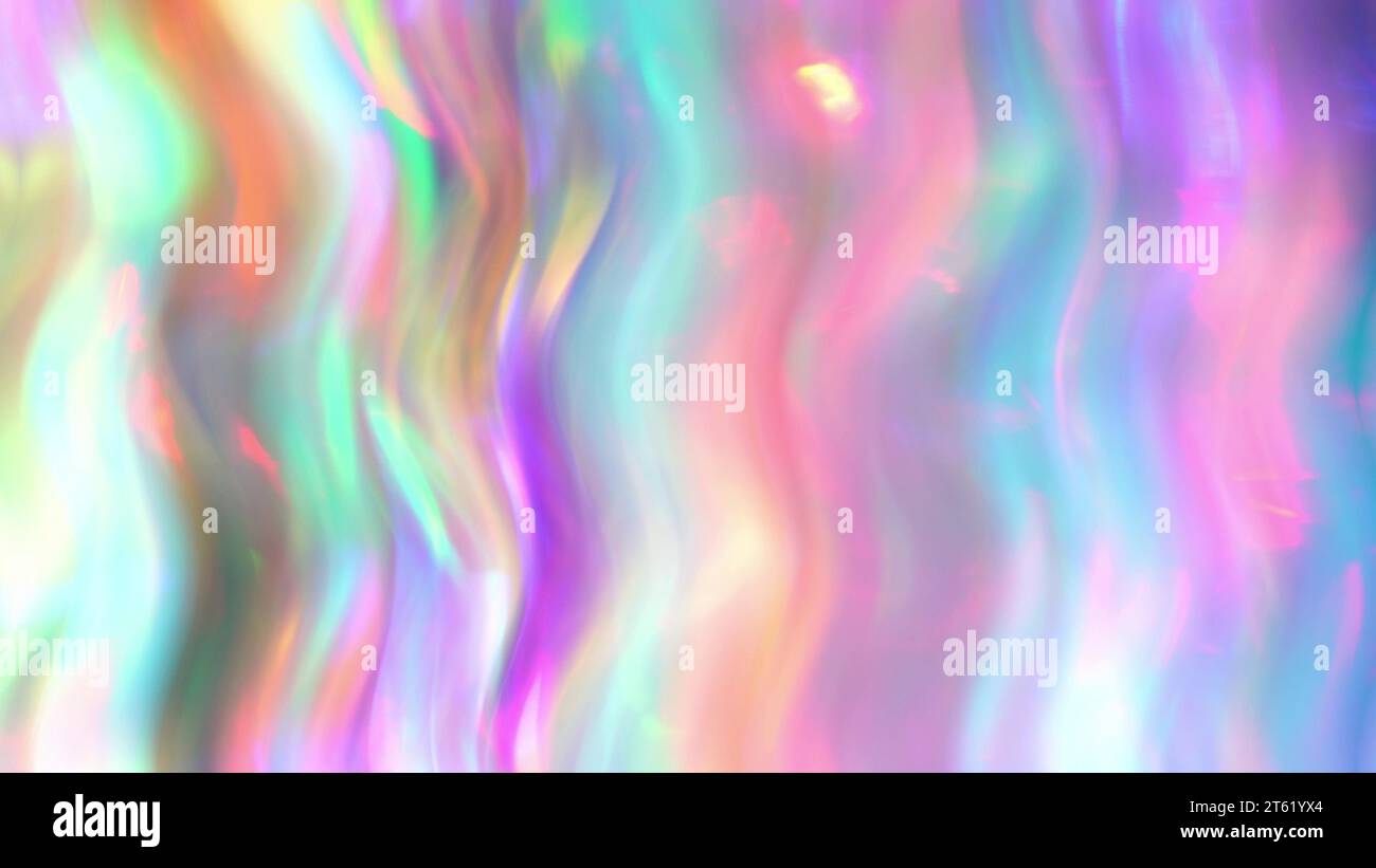 Abstract light leaks holographic background hi-res stock photography ...