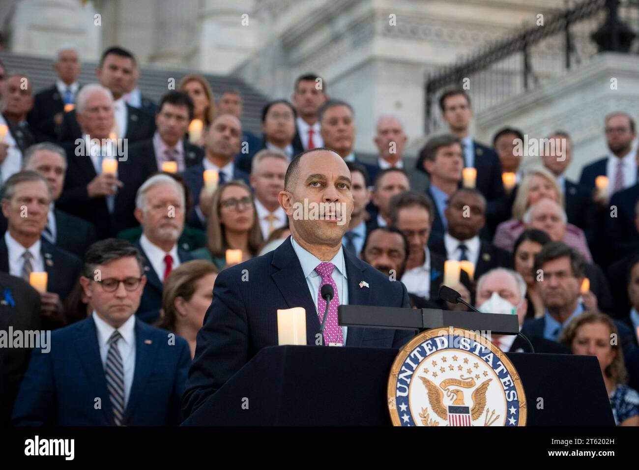 United States House Minority Leader Hakeem Jeffries Democrat of New ...