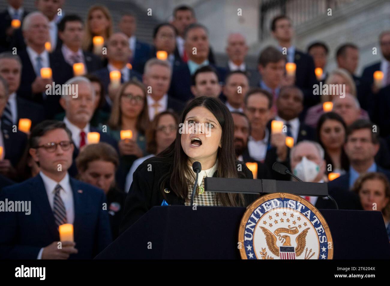United States Representative Haley Stevens Democrat of Michigan offers ...