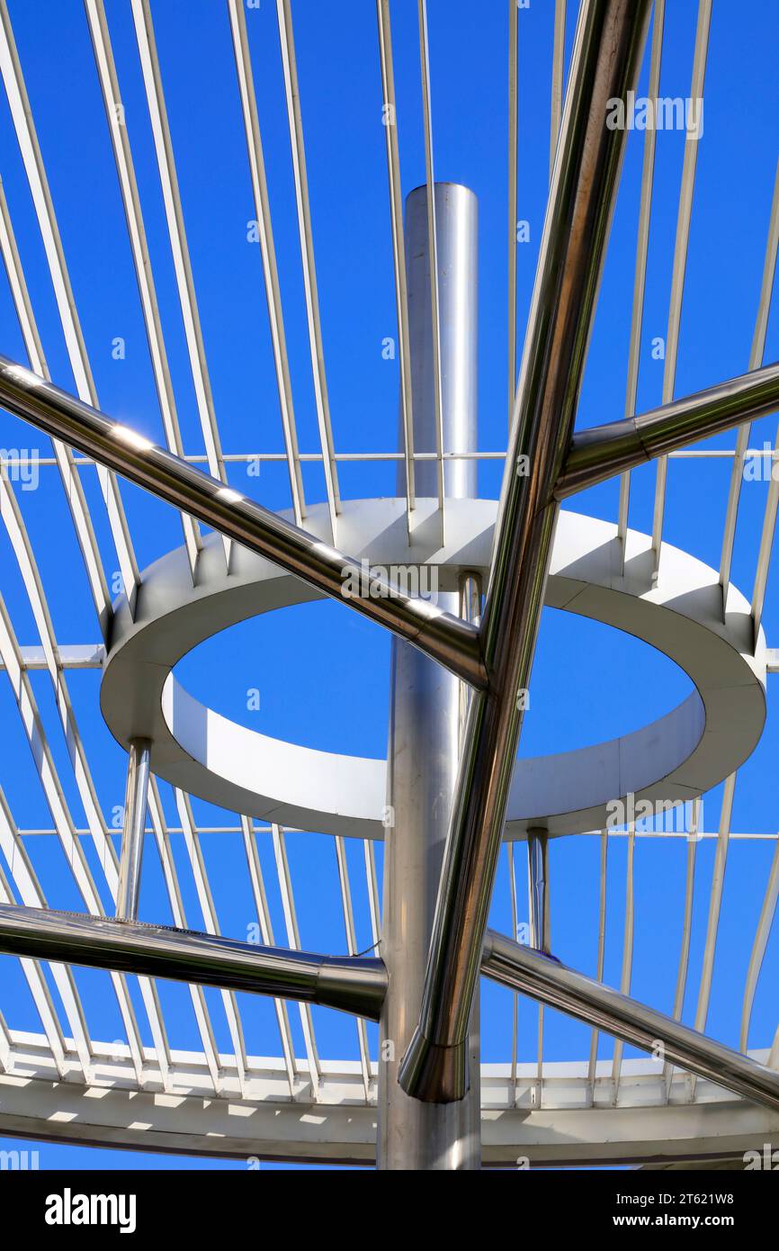 Annular steel structure Stock Photo - Alamy