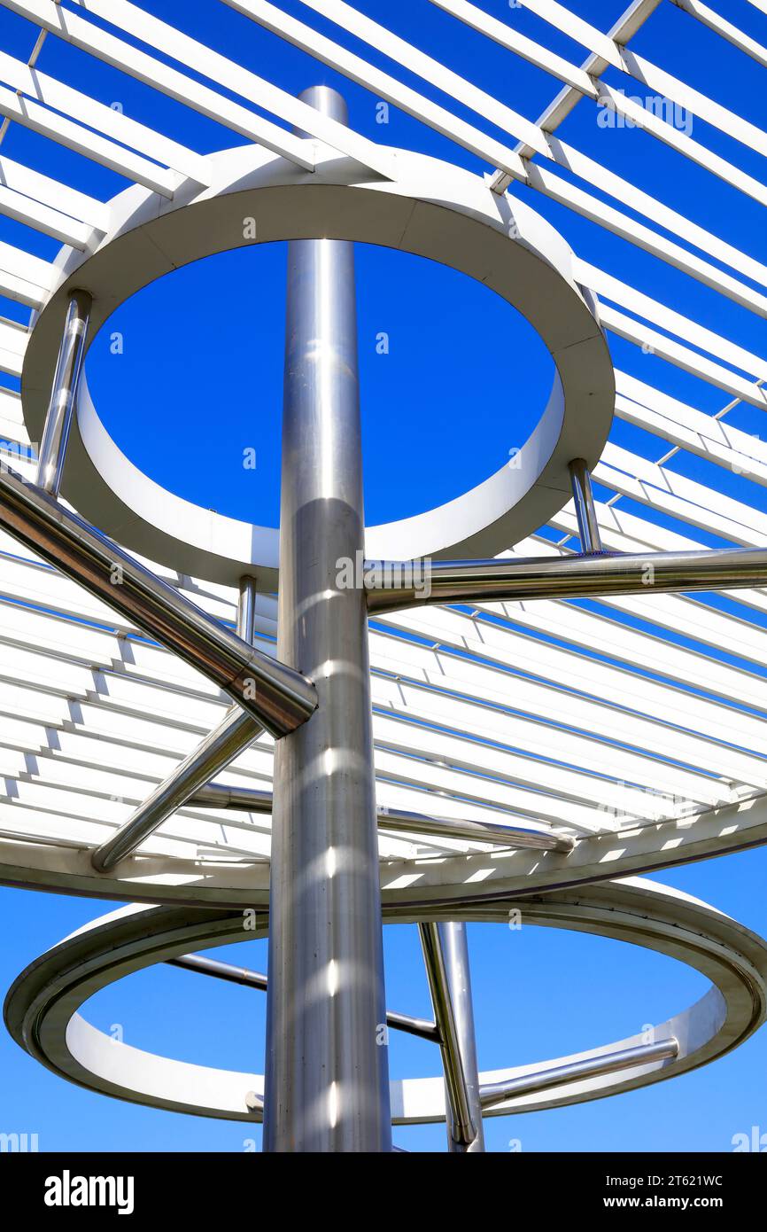 Annular steel structure Stock Photo - Alamy