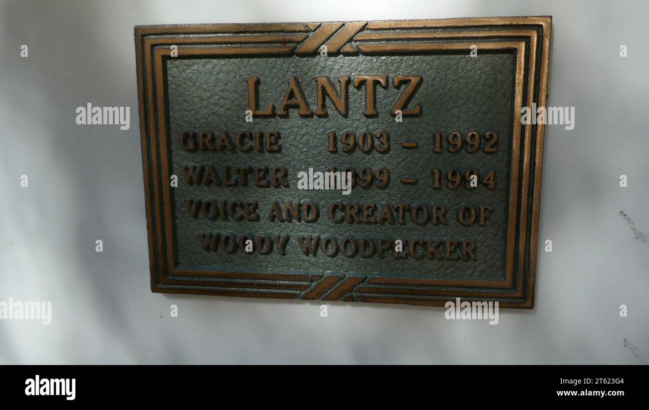 Los Angeles, California, USA 6th November 2023 Animator Walter Lantz ...